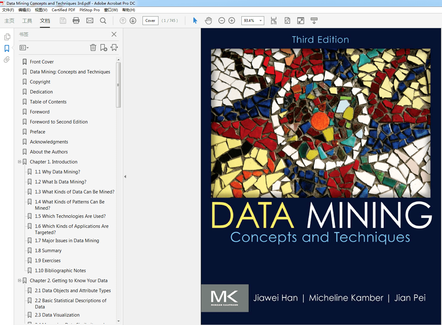 Ebook – Data Mining Concepts and Techniques 3rd (PDF Instant Download) – Manybook Shop