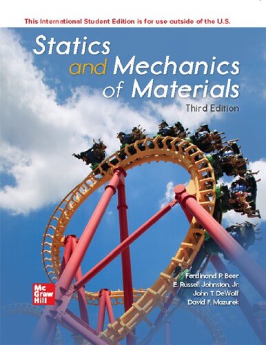 Ebook – ISE Statics and Mechanics of Materials (ISE HED MECHANICAL ENGINEERING) (PDF Instant ...