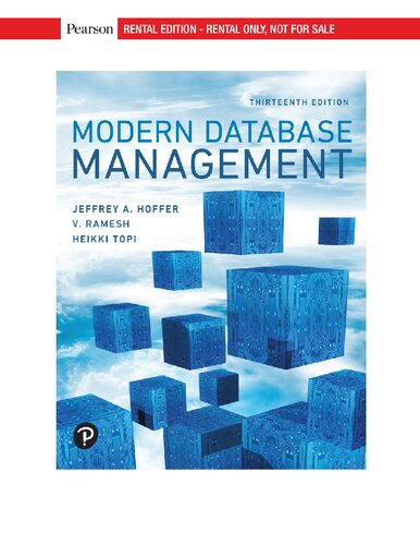 Ebook – Modern Database Management (PDF Instant Download) – Manybook Shop