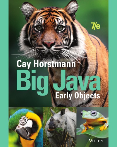 Ebook – Big Java: Early Objects, 7e (PDF Instant Download) – Manybook Shop