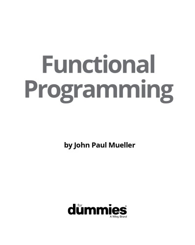 Ebook – Functional Programming for Dummies (PDF Instant Download ...