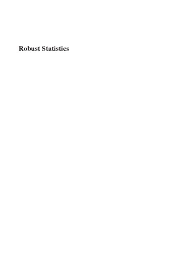 Ebook – Robust Statistics: Theory and Methods (with R), 2nd edition (PDF Instant Download ...