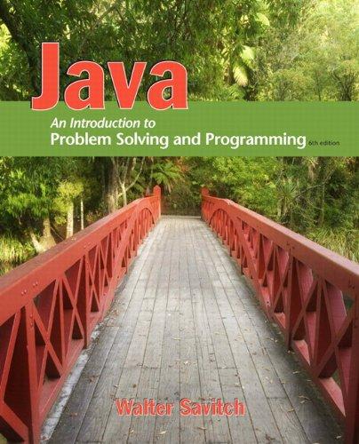 Ebook – Java An Introduction To Problem Solving Programming 6Th Edition (PDF Instant Download ...