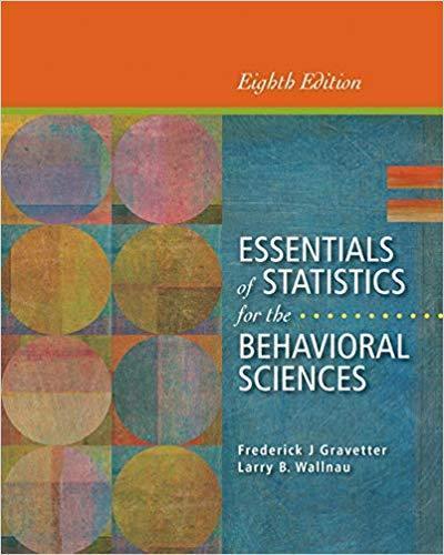 Ebook – Essentials Of Statistics For The Behavioral Sciences 8Th Edition (PDF Instant Download ...