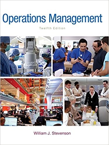 Ebook – Operations Management 12th Edition by William Stevenson (PDF ...